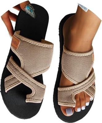 Generic Sandales orthop&eacute;diques pour femme 2026 UK - Tendance - Confortable - Pour la plage - Respirantes - En maille creuse - Sandales orthop&eacute;diques d&eacute;t&eacute; - La
