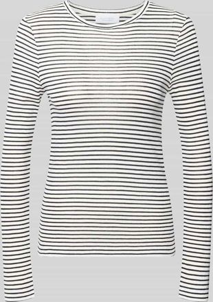 Rich & Royal Slim Fit Longsleeve aus Baumwoll-Mix