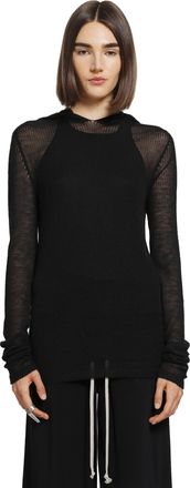 Rick Owens Tower Hooded LS T