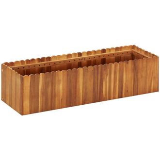 vidaXL Vidaxl - Lit sur&eacute;lev&eacute; de jardin 100x30x25 cm Bois massif dacacia