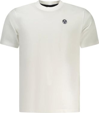 North Sails Homme, Tops, Blanc, Taille: 3XL T-shirt &agrave; manches courtes