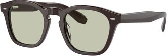 Oliver Peoples unisex, Accessoires, Brun, Taille: 49 MM N.03