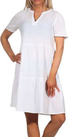 Only ONLTHYRA Life SS V-Neck Dress WVN CS