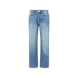 Isabel Marant Drolane High-Rise Gerades Jeans - - Jeans - Damen - Blau - M
