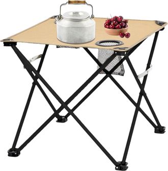 Generico Strandtisch f&uuml;r Klapptisch, Klapptisch mit 2 Getr&auml;nkehaltern, K&uuml;chenutensilien, Familientreffen, Garten