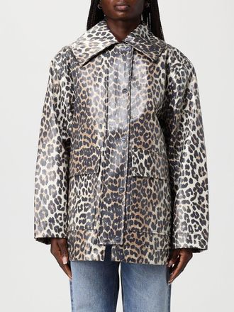 Ganni Veste GANNI Femme couleur Lait