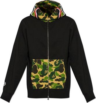 A Bathing Ape A Bathing Ape, Homme, Sweatshirts et sweats &agrave; capuche, Noir, Taille: XL Shark Full Zip Sweat &agrave; capuche