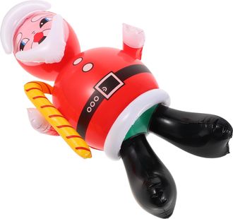 BESPORTBLE Aufblasbarer Weihnachtsmann f&uuml;r Au&szlig;en Garten und Rasendekoration Wetterfeste Weihnachtsdekoration Einfach Aufzubauende Weihnachtsmann-Dekoration f&uuml;r D