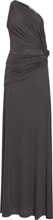 Alex Perry Femme, Robes, Gris, Taille: 40 FR One Shoulder Twist Gown