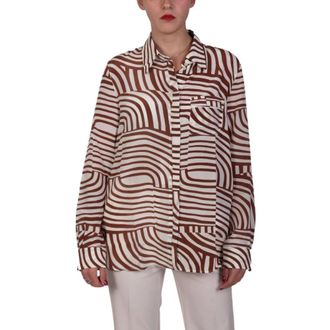 Marella Femme, Blouses et Chemises, Multicolore, Taille: 44 FR Marella - Chemises