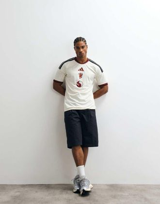 adidas adidas Football Manchester United 26/27 maillot third en blanc