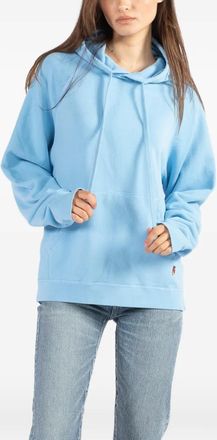 Freecity hoodie &agrave; lien de resserrage - Bleu