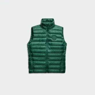 Canada Goose Aethera Weste mit Tonal Disc (Weiblich, Glade Green, L)