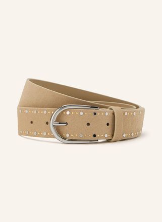 Gianni Chiarini Gianni Chiarini Lederg&uuml;rtel Mit Nieten beige