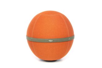 Bloon Paris Bloon Sitzball f&uuml;r B&uuml;ro, ergonomisch, gegen R&uuml;ckenschmerzen oder Ischias, bequem f&uuml;r Telearbeit oder Gaming - Ballstuhl/Seat Ball 55 - 65 cm Durchmess
