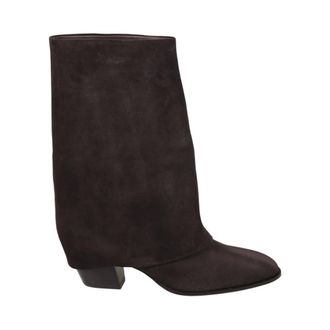Sergio Levantesi Femme, Chaussures, Brun, Taille: 36 EU Cuir Doux Prima56 Botte