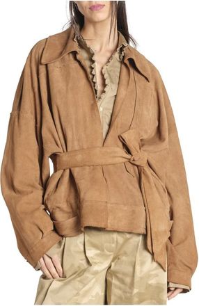 JEJIA Femme, Vestes, Brun, Taille: 36 FR Bomber Over Jacket