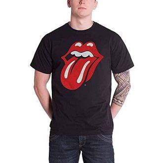 THE ROLLING STONES The 40 Licks - T-Shirt - Col Ras du Cou - Manches Courtes - Homme - Gris (Charcoal) - XX-Large (Taille Fabricant: XX-Large)