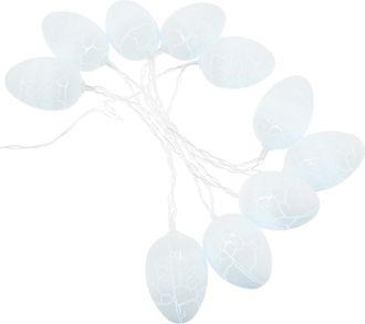 Amosfun 1.5m Lichterkette Eier Led Batterie Betrieben Lichter F&uuml;r Hochzeiten Geburtstagsfeiern Ostern Und Weihnachtsdekoration Kreative Bruchfeste Eierlampen 