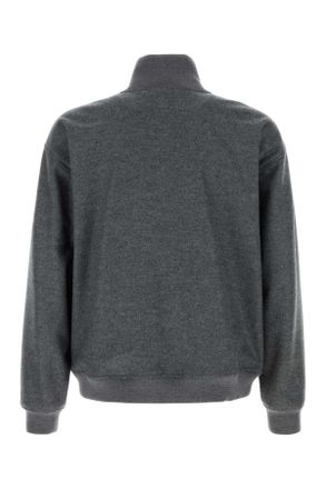 Jil Sander Mens Grey Wool Jacket 032 Exterior: Giacche E Gilet