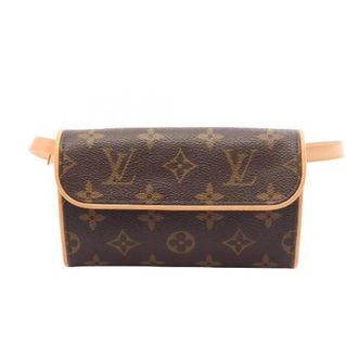 Louis Vuitton Sac banane Pochette Florentine Monogram Pre-owned - Femme - Pre-owned - Brun - Taille: ONE Size