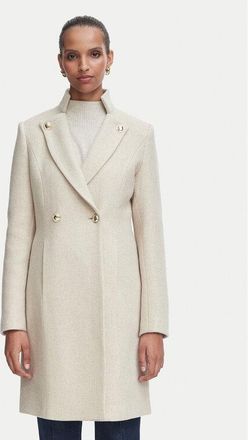 Rinascimento Rinascimento Wollmantel CFC0131076003 Beige Regular Fit