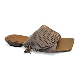 Sergio Moretti Femme, Chaussures, Beige, Taille: 41 EU Mules &agrave; bout ouvert