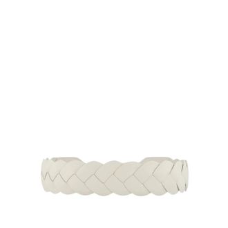 Altuzarra Wei&szlig;er Skinny Geflochtener G&uuml;rtel - - Accessories - Damen - Wei&szlig; - L