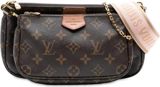 Louis Vuitton Hobo Bags - Monogram Multi Pochette Accessoires - Gr. unisize - in Braun - f&uuml;r Damen