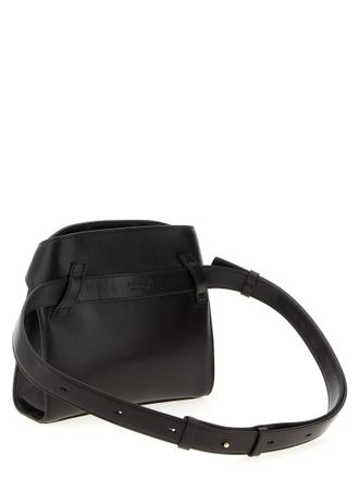 Ferragamo Womens Brown Calfskin Crossbody Bag