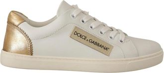 Dolce & Gabbana Damen, Schuhe, Weiß, 35 EUGröße
