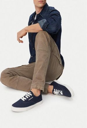 Guess Sneakers aus Stoff CWBEO-ROCKFORD-01 WE Dunkelblau