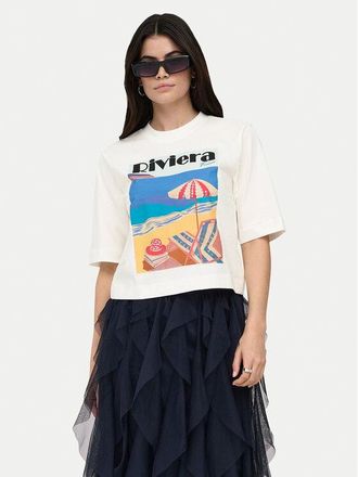 Only T-Shirt Vega 15375753 Wei&szlig; Regular Fit