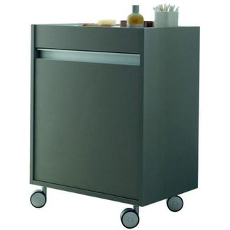 Duravit Duravit - Ketho Rollcontainer 2530, 1 Holzt&uuml;r, Anschlag rechts