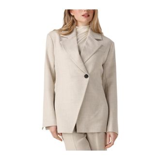 Second Female Maximus Fitted Blazer f&uuml;r Frauen - - Jackets - Damen - Beige - M