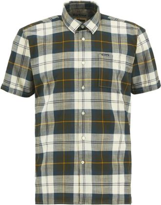 Barbour Homme, Chemises, Multicolore, Taille: XL Chemise sur mesure Gordon &agrave; manches courtes