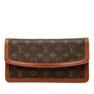 Louis Vuitton Pre-owned Pochette Dame GM - Femme - Pre-owned - Brun - Taille: ONE Size