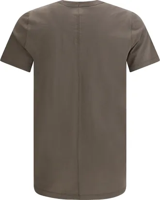 Rick Owens Mens Cotton T-Shirt Dust T-Shirts And Polos