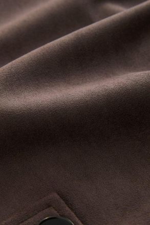 Next Kurzjacke Verk&uuml;rzter Trenchcoat aus Kunsvelourstleder (1-St)