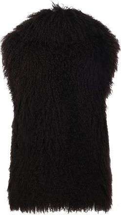 Yves Salomon Gilet 66cm - - Jackets - Damen - Braun - M