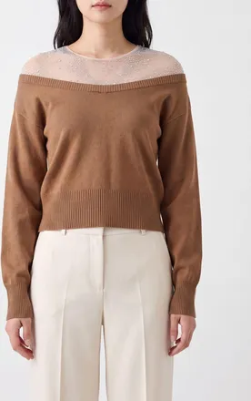 Giuseppe Di Morabito Pull Femme couleur Marron