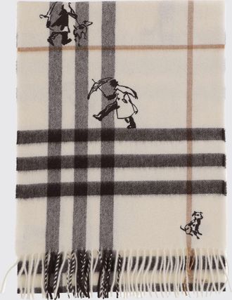 Burberry Kaschmirschal mit Vintage-Check-Muster und Fransen