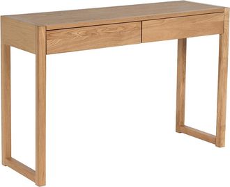 Vente-Unique Konsolentisch/Schreibtisch - Farbe: Natur - NELIZAR