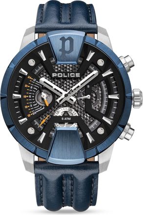 Police Uhren - Quarzuhr Huntley - Gr. unisize - in Blau - für Damen