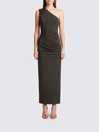Rotate One-Shoulder-Midikleid von aus Jersey mit asymmetrischem Ausschnitt und Schlitz