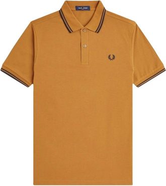 Fred Perry Homme, Tops, Brun, Taille: XL Polo Chemises