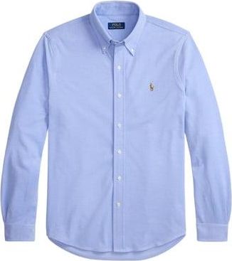 Polo Ralph Lauren Chemise slim &agrave; logo brod&eacute; en coton
