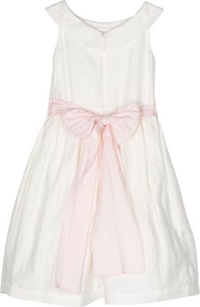 Il Gufo Linen-Blend Dress - Multicolor