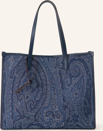 Etro Etro Shopper blau
