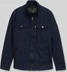 Tom Tailor Regular Fit Jacke aus reiner Baumwolle